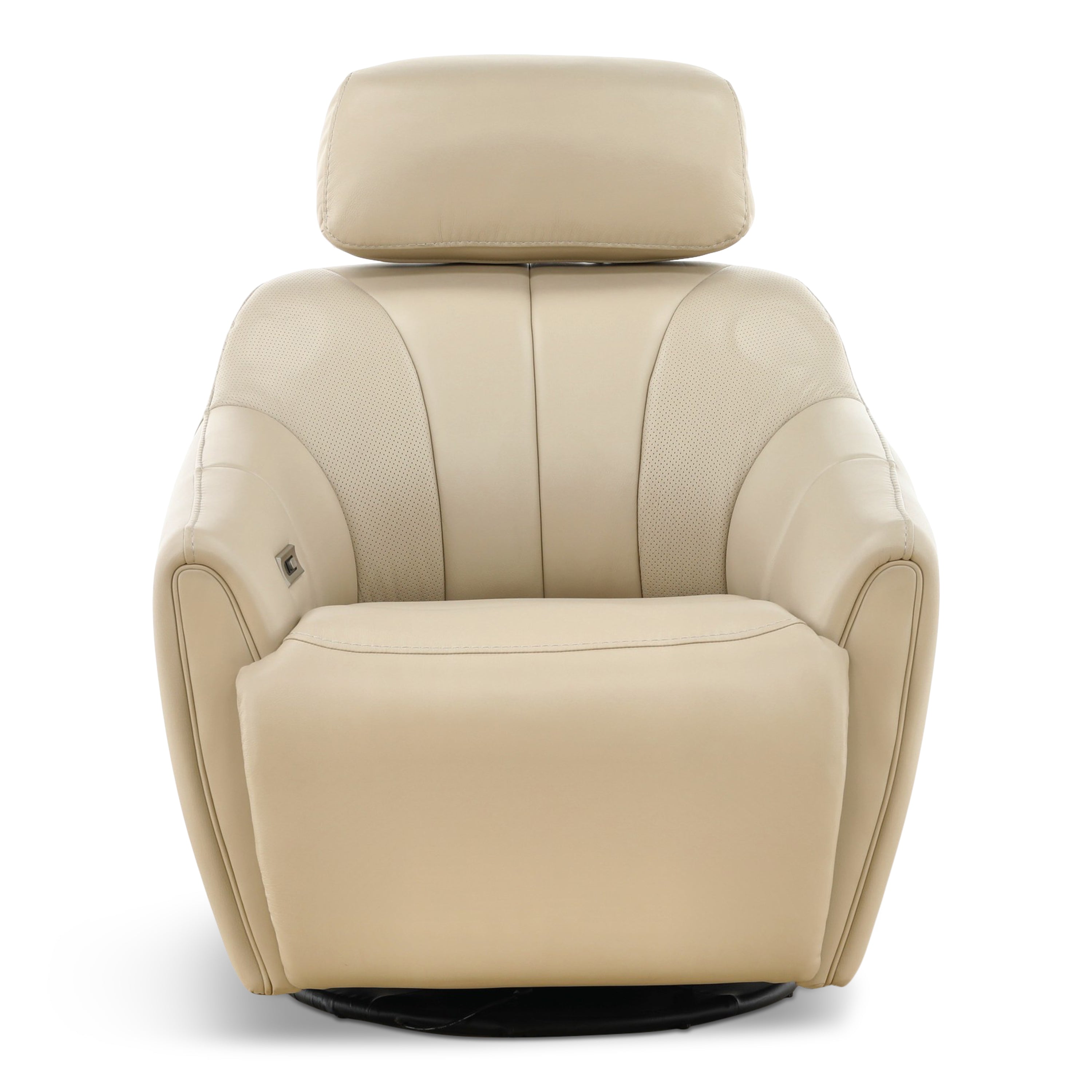 Warren Leather Swivel Power Recliner – Levin Furniture