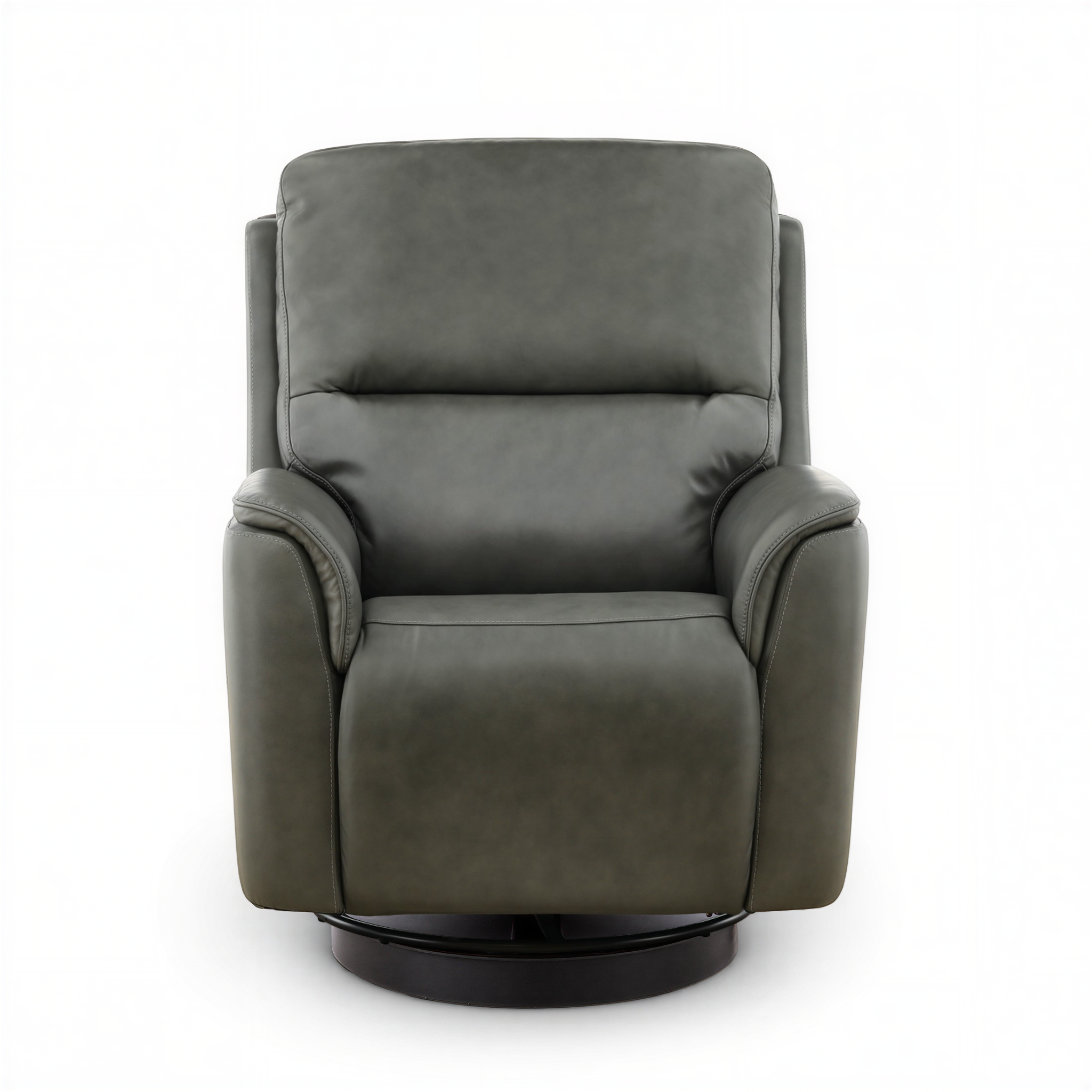 Flexsteel Grayson Leather Swivel Glider Recliner – Levin Furniture