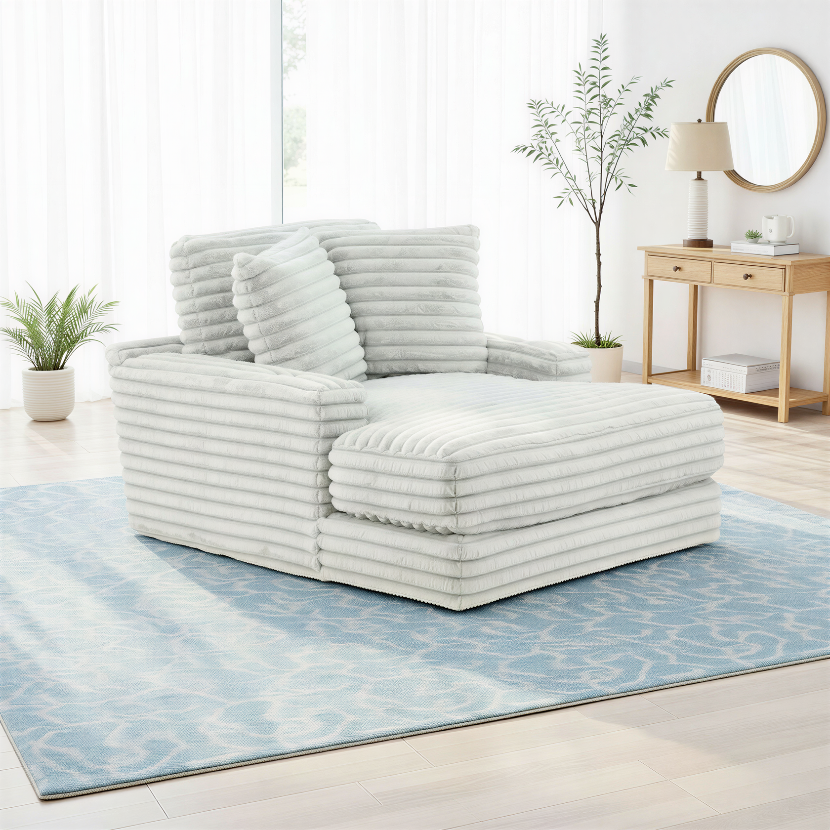 Cuddle King Oversized Chaise – Levin Furniture